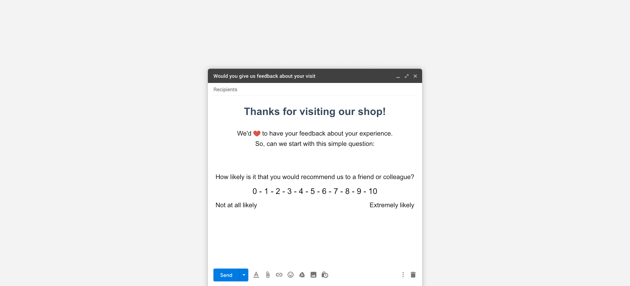 How To Embed A Survey Inside An Email Invitation SurveyLegend