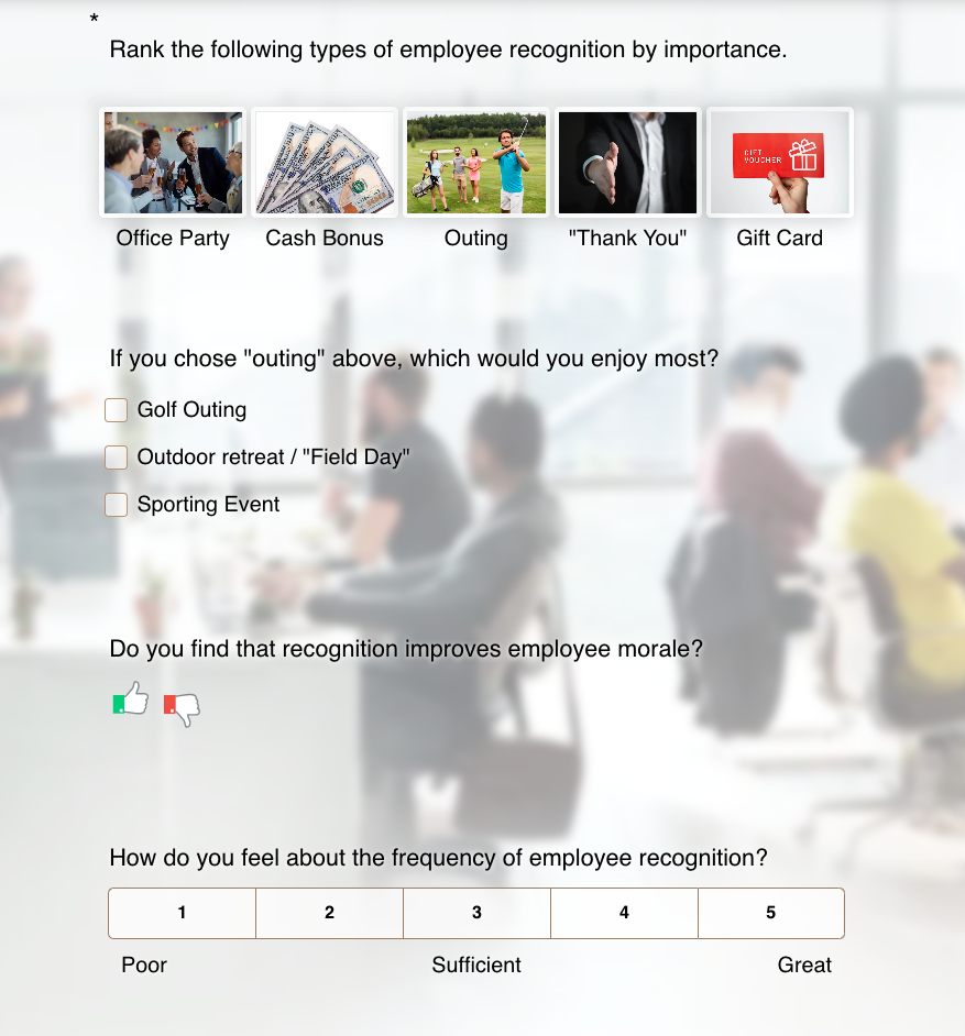 How to Create an Employee Recognition Survey | SurveyLegend How to Create an Employee Recognition Survey | SurveyLegend