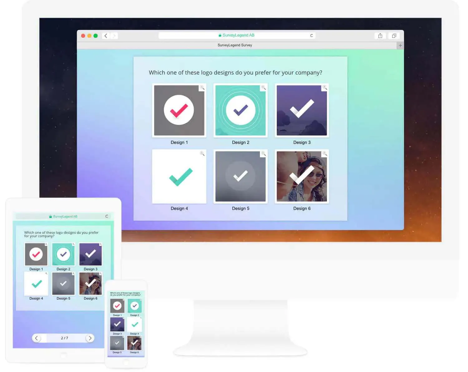 Image-based Surveys, Forms & Polls | SurveyLegend